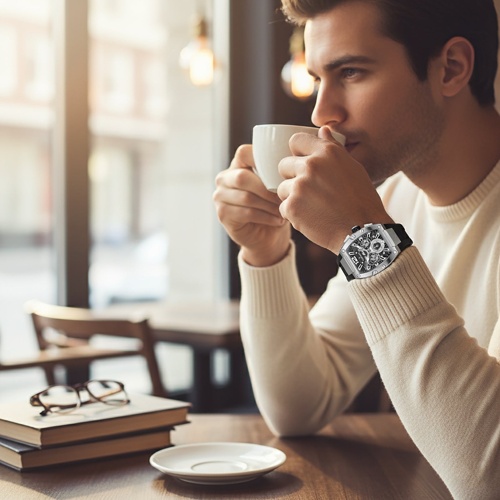 Buy Xenith Multi Function Watch Black - T23105-SSBB, Online Watches for ...