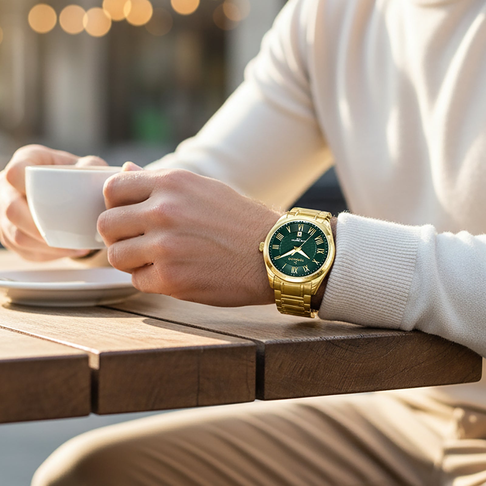 Buy Celestia Classic Analog Watch Gold - T8007-GBGH, Online Watches for ...