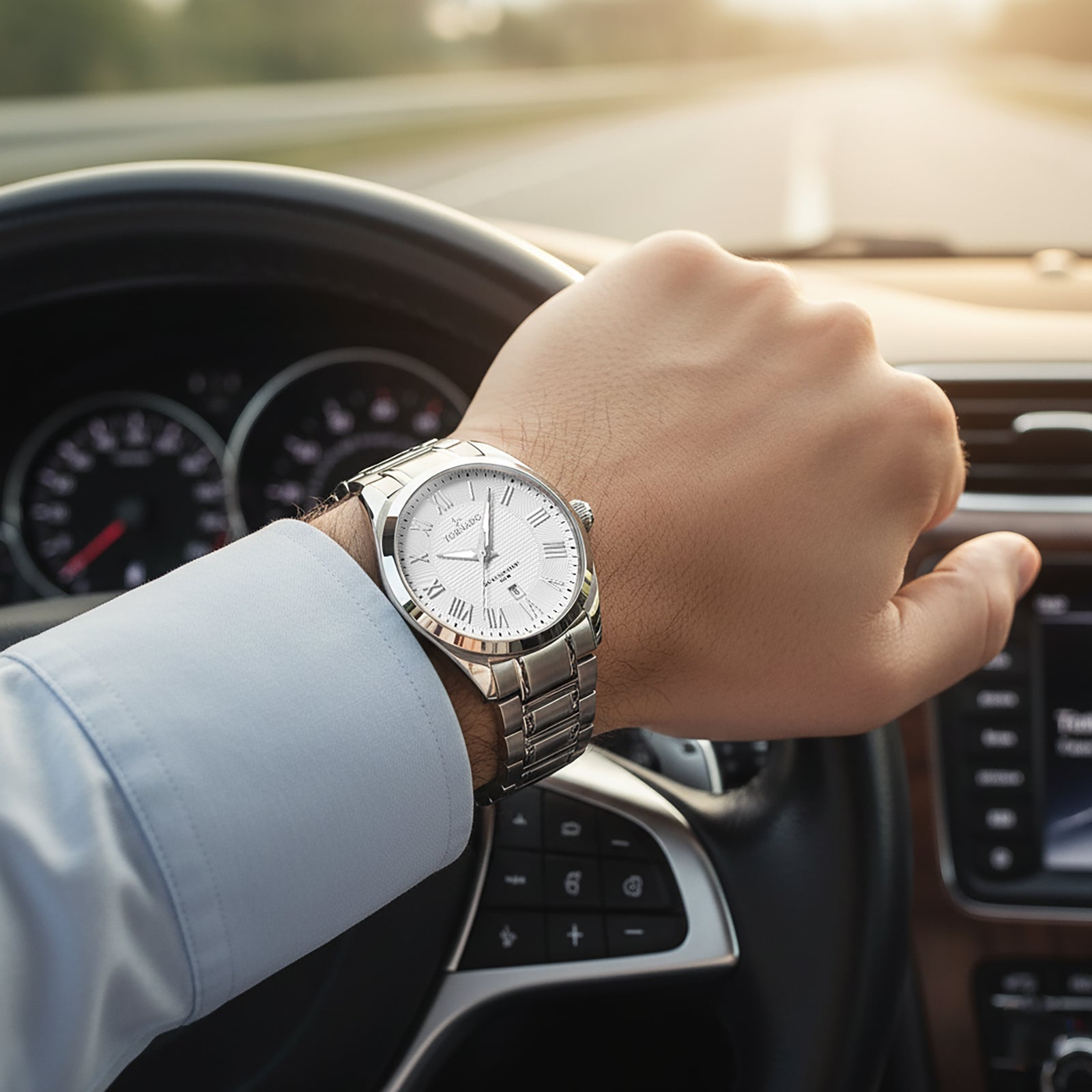 Buy Celestia Classic Analog Watch White - T8007-SBSW, Online Watches ...