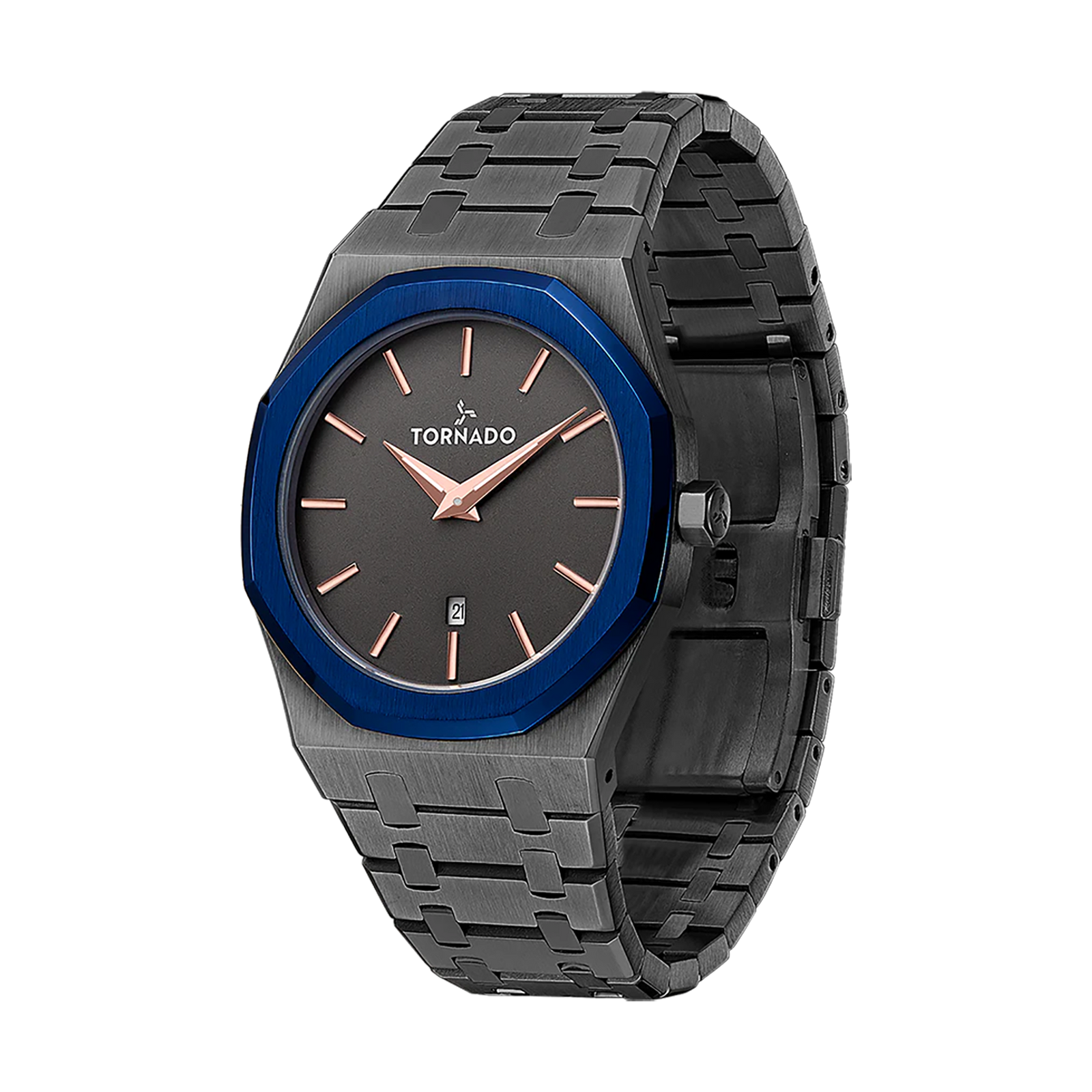 Buy Aurora Echo Analog Watch Grey - T9009-XBXXL, Online Watches for Men ...